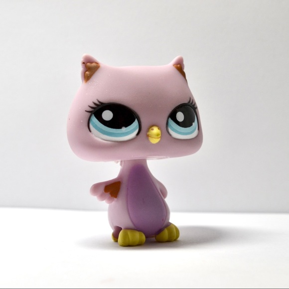 Littlest Pet Shop | Toys | Littlest Pet Shop Authentic 373 Purple Owl ...